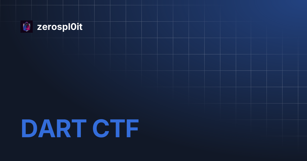 DART CTF | zerospl0it